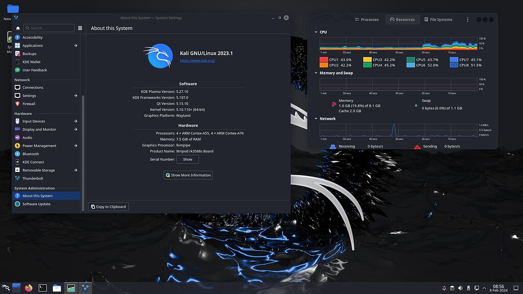 (Not Quite Kali) Kali Linux runs great after some work - Indiedroid - ameriDroid Forum
